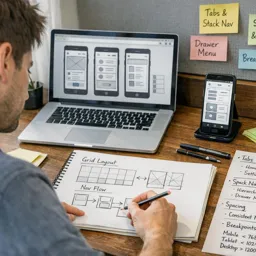 Mobile UI Building Blocks and Design Goals : Course Mobile App UI ...
